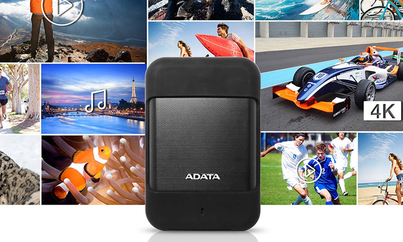 ADATA HD700 1TB USB 3.0 - Dyski zewnętrzne HDD - Sklep komputerowy - x-kom.pl